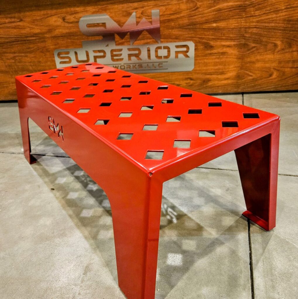 Steel Step Stool - Superior Metal